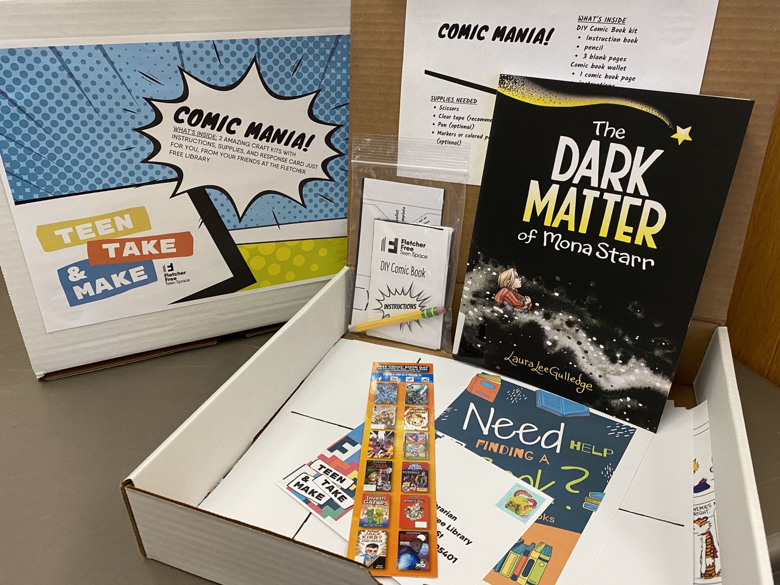 Take and Make Kits | Fletcher Free Library